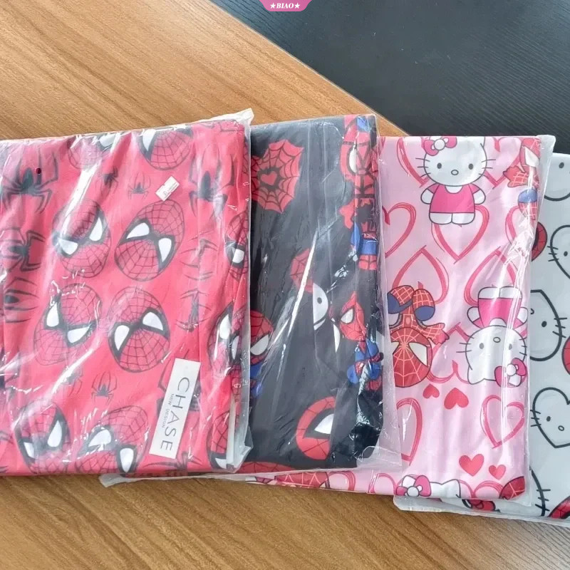 Hoạt Hình Anime Người Nhện Hello Kitty Bộ Đồ Ngủ Sanrio Hello Kitty Cặp Đôi Phù Hợp Với Bộ Đồ