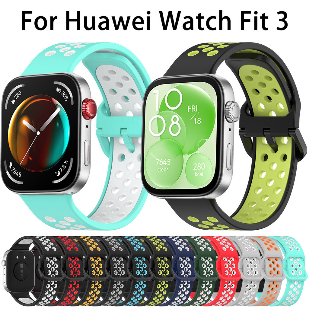 Huawei Watch Fit 4 4Pro 3 Dây Đeo Silicon Đồng Hồ Thông Minh Thay Thế ...