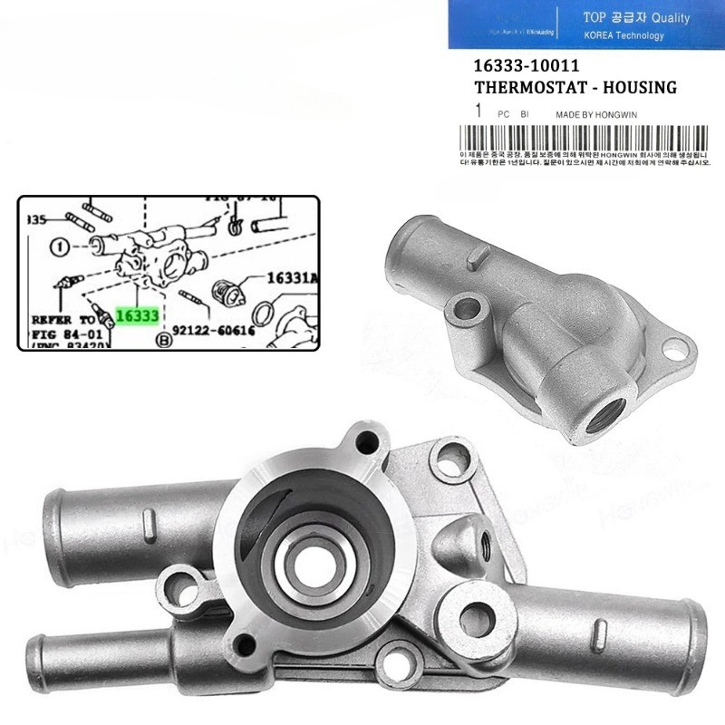 16333-11190 16333-10011 Bình Giữ Nhiệt Nhà Ở Ổ Cắm Nước Cho Toyo ...