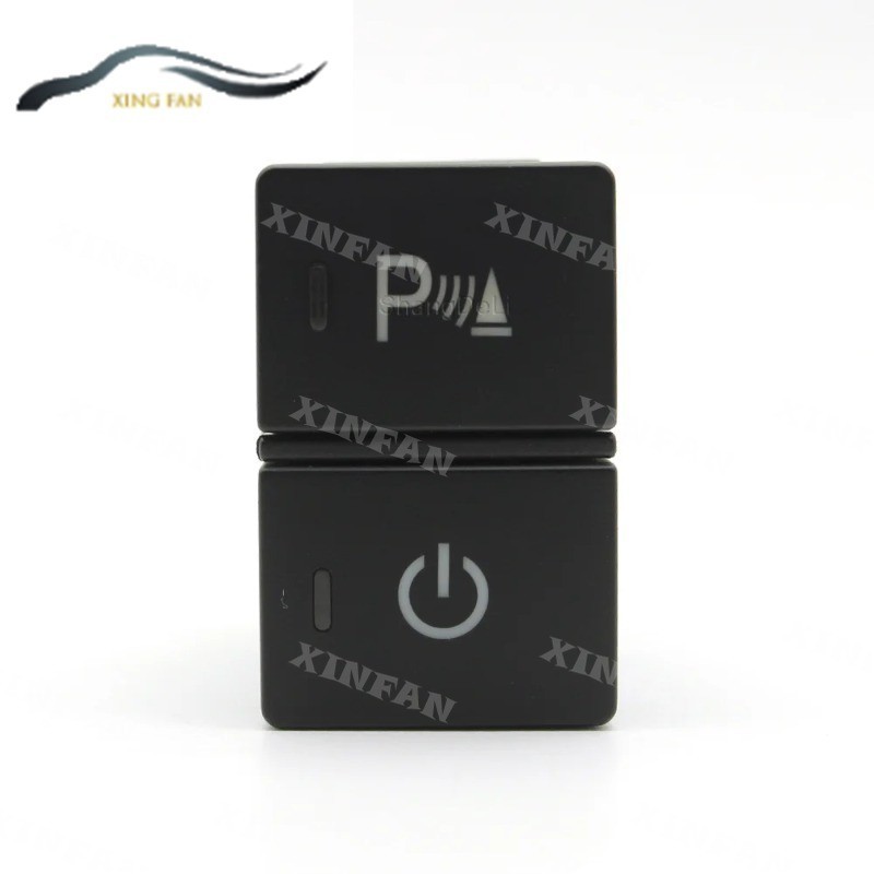 Xf Dual Key Switch LED Light Radar Power On Off Switch Nút ấn có dây ...