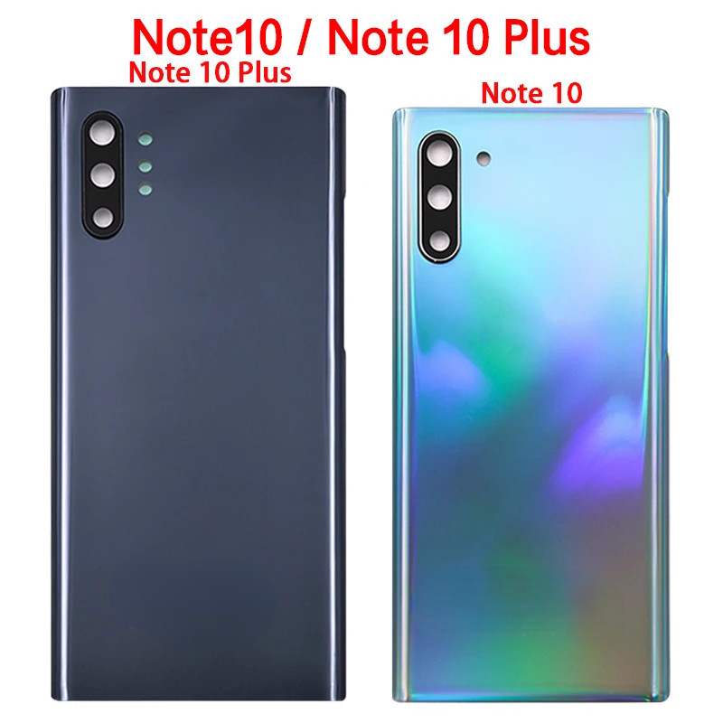 Dành Cho Samsung Galaxy Note10 Note 10 Plus N970F N975F Ốp điện thoại Pin Tấm Kính Cửa Sau Vỏ ...