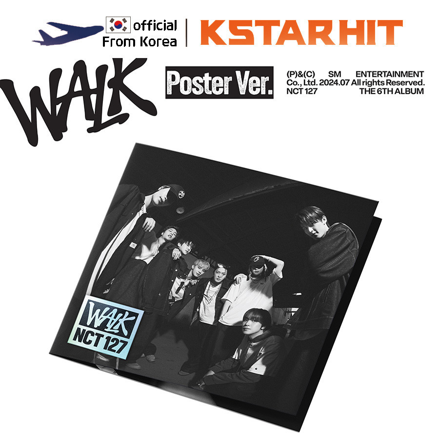 (Poster Ver.) NCT 127 - WALK (6th full album) | Shopee Việt Nam