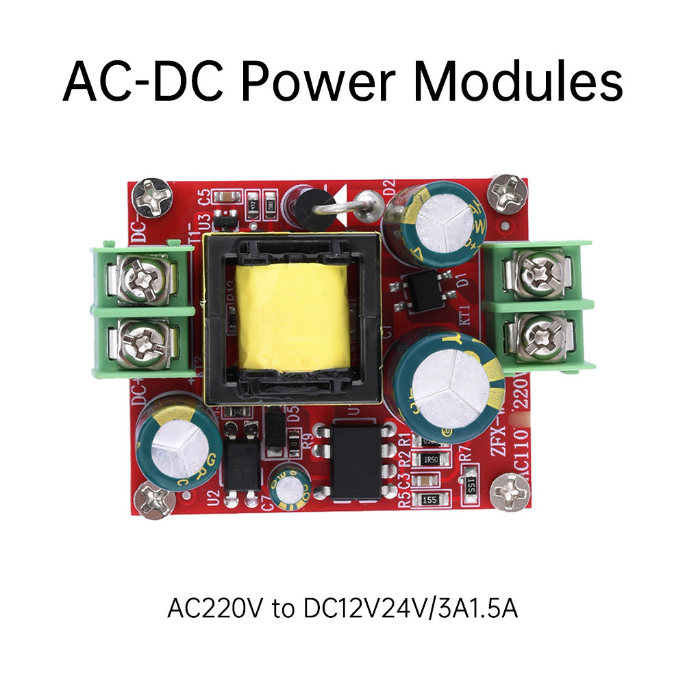 Mô-đun nguồn VOKTTA AC-DC AC 220V sang DC 12V 24V / 3A 1.5A 36W Mô-đun ...