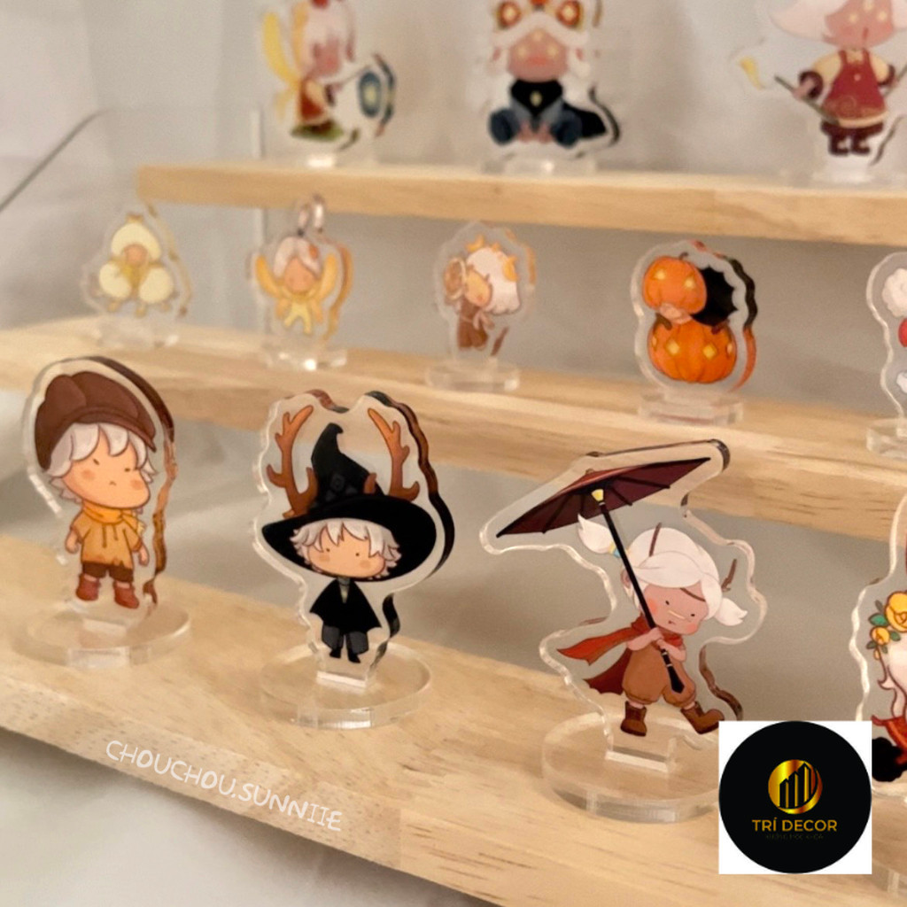 Mô hình Standee Sky Children of the Light, tượng mica acrylic chibi dễ ...