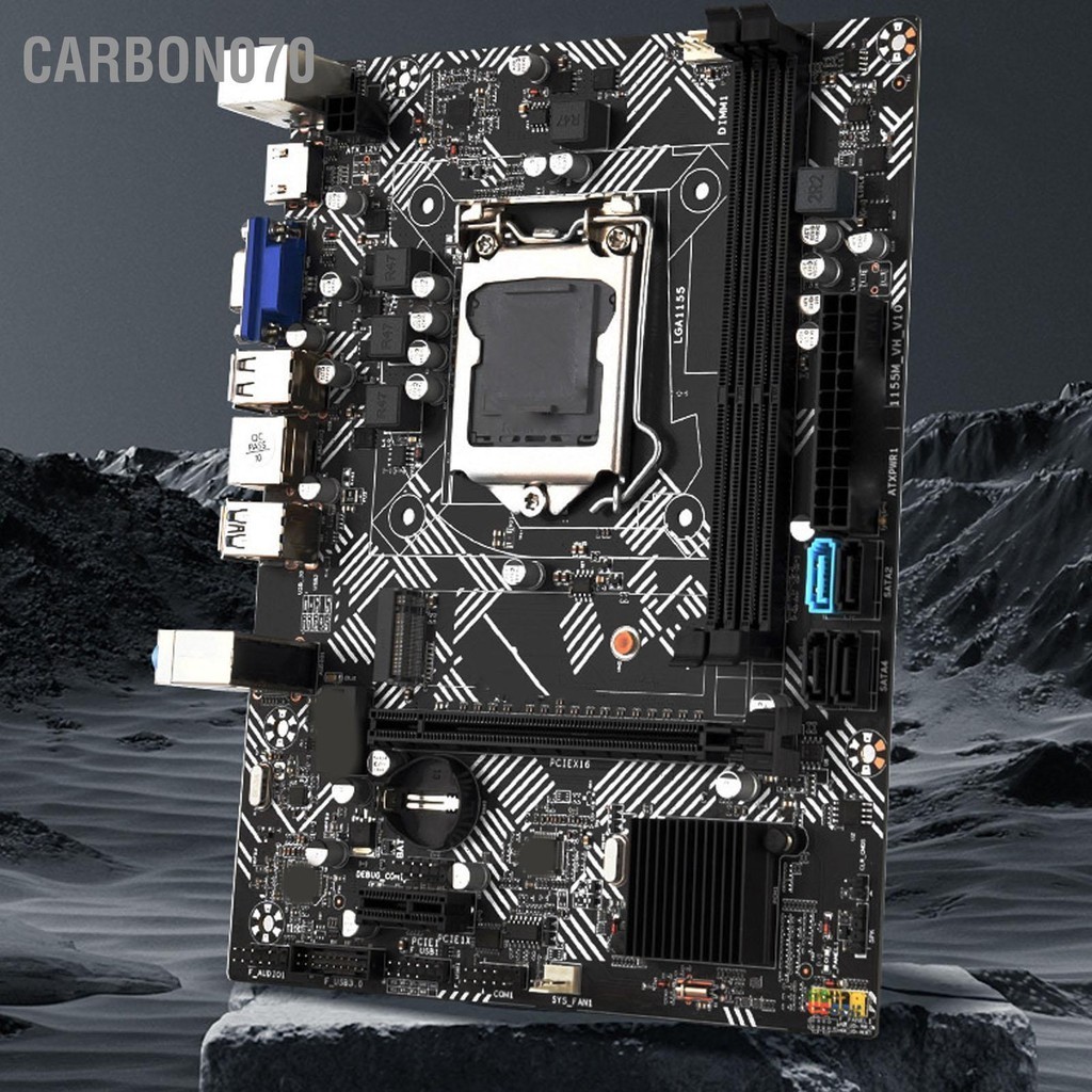 Carbon070 B75M Vh Gigabit LAN Bo Mạch Chủ DDR3 LGA 1155 Mainboard M ATX ...