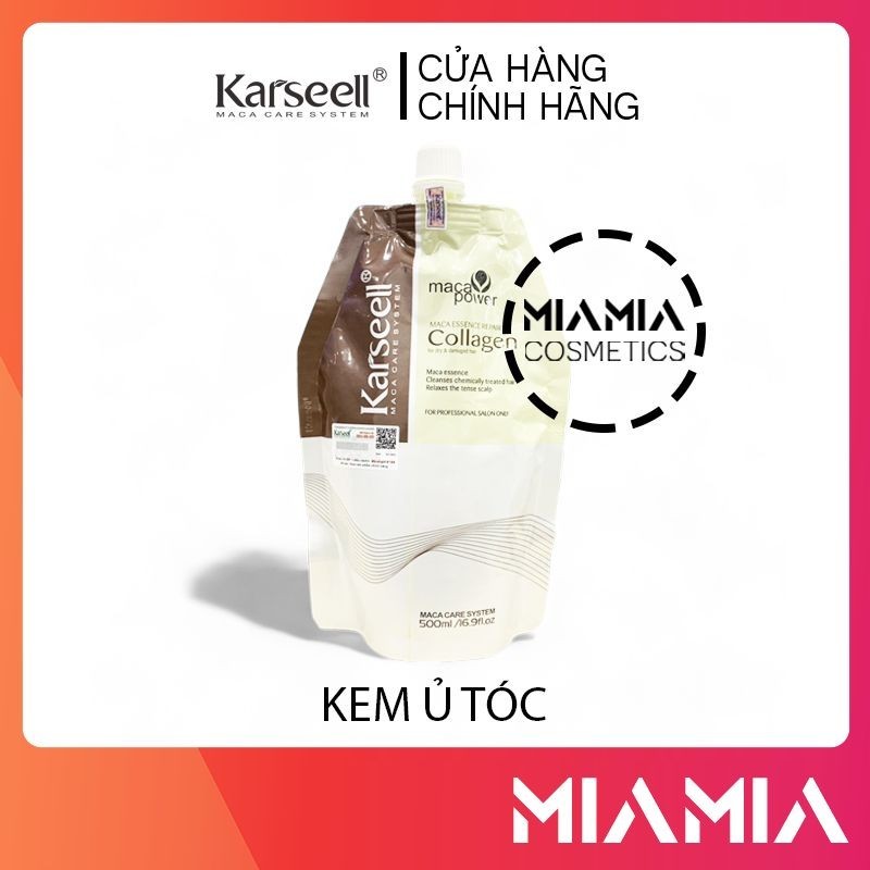 Kem Ủ Tóc Karseell Collagen Macca Power 500ml Chính Hãng | Shopee Việt Nam