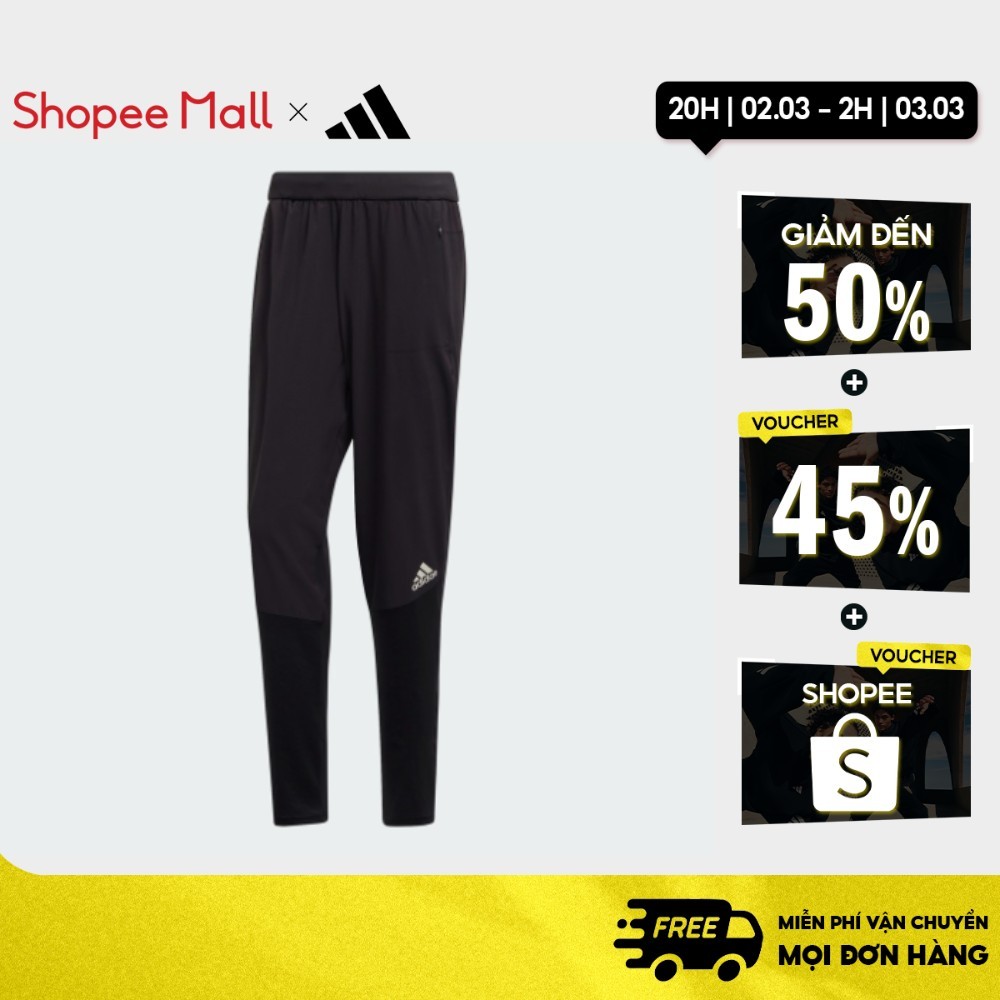 [3-8.3 - VOUCHER 40%]adidas Tập luyện Quần Tập Nam Đen HA6365 | Shopee ...