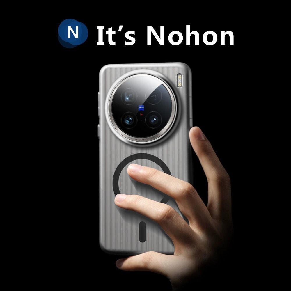 Ốp điện thoại từ tính màu chanh mờ tương thích với Vivo X100 Ultra X100 Pro/X100 S Pro, vỏ bảo ...