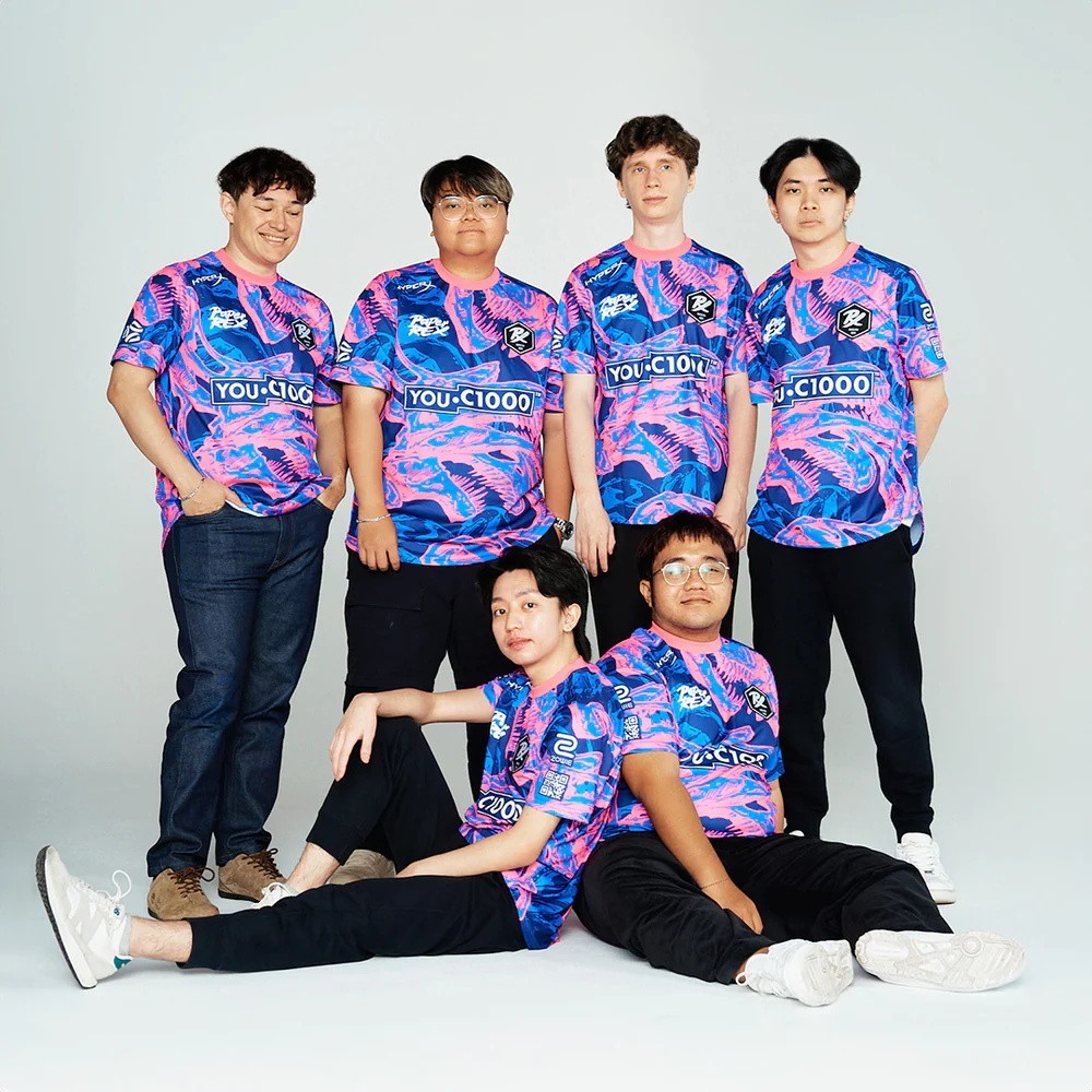 Áo đấu chính thức PRX 2024 / 25. Papier Rex Đồng Phục Esports VALORANT Áo Thun 3D In Nhiệt Thăng ...