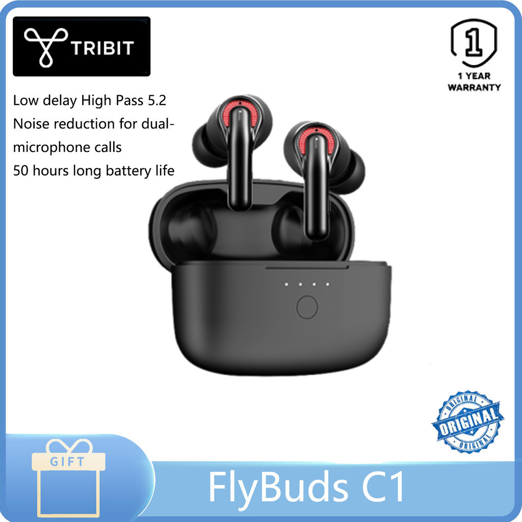 Tribit FlyBuds C1 Tai nghe Bluetooth thể thao không dây Qualcomm ...