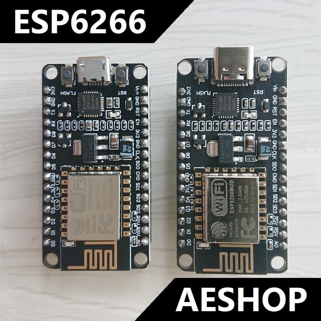 Kit phát triển NodeMCU ESP8266 V2 bản Type-C | Shopee Việt Nam