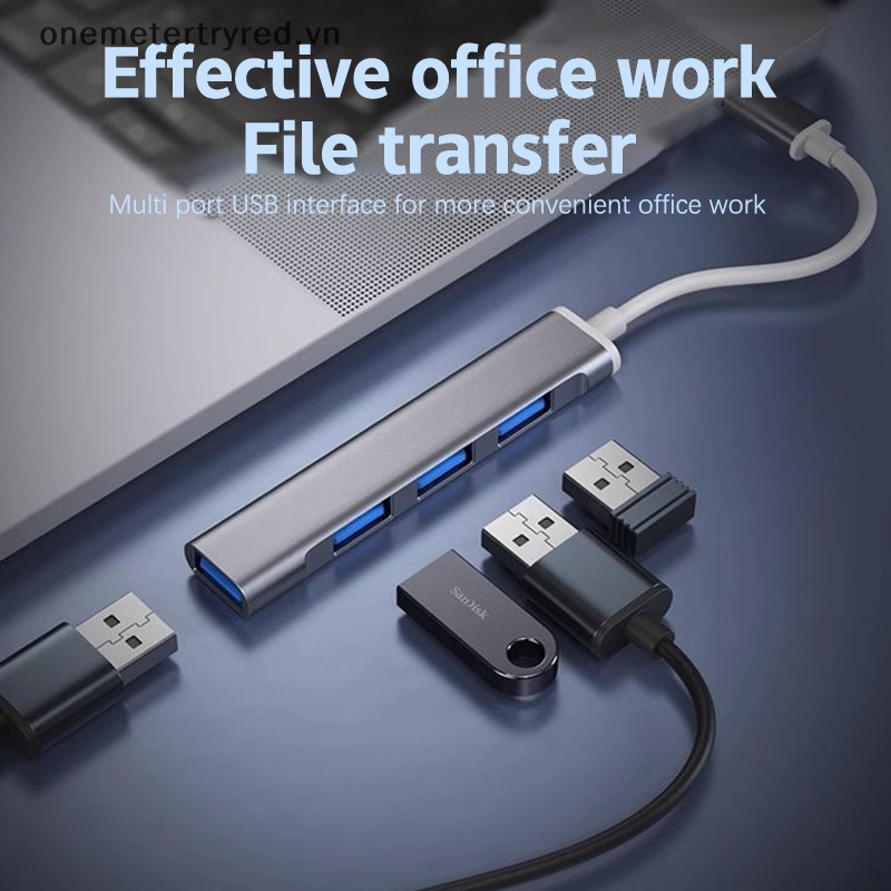Metertryred 4 Cổng USB 3.0 HUB USB Tốc Độ Cao Loại C Splitter 5Gbps Cho ...