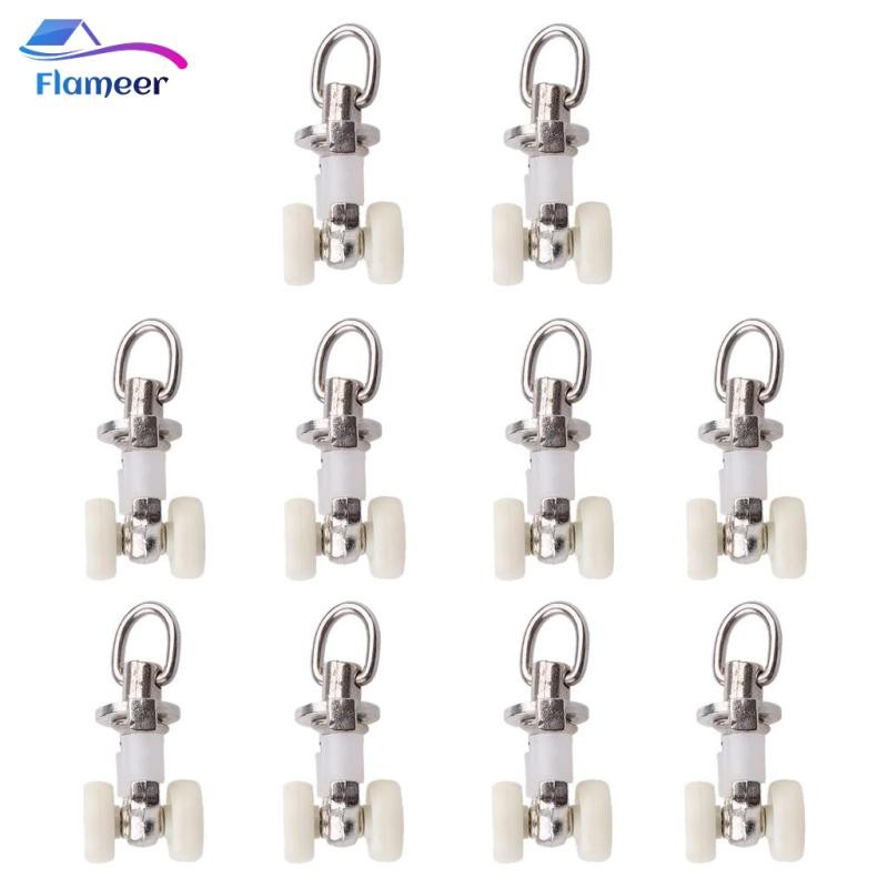 Flameer 10 Chiếc Drapery Track Glider Rail Trượt Móc Trần Carrier 26mm ...