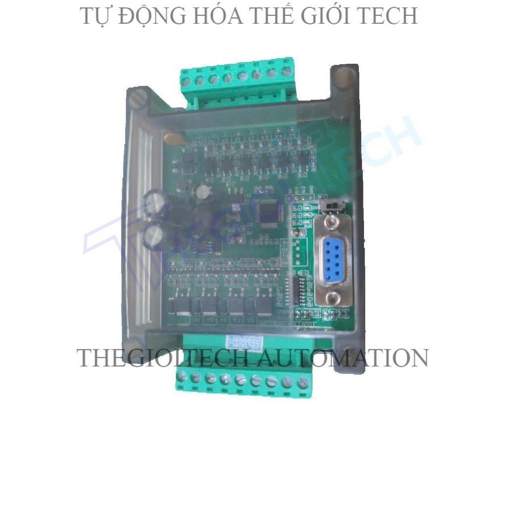 Board mạch PLC HK FX2N-10MT CTH, CFH , 6 In/4 Out transistor, TTL RS232 ...