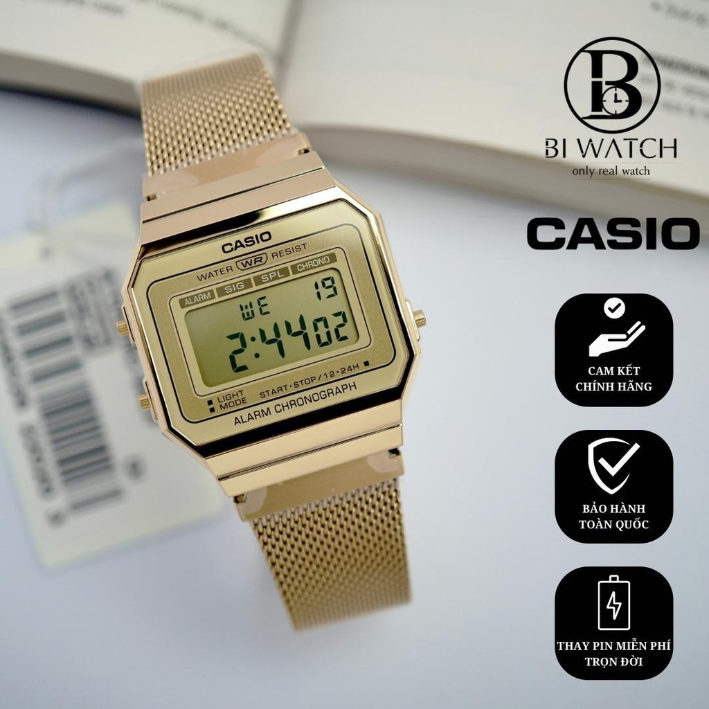 ĐỒNG HỒ UNISEX CASIO A700 || VINTAGE || CHÍNH HÃNG Nam Đeo Tay Watch ...