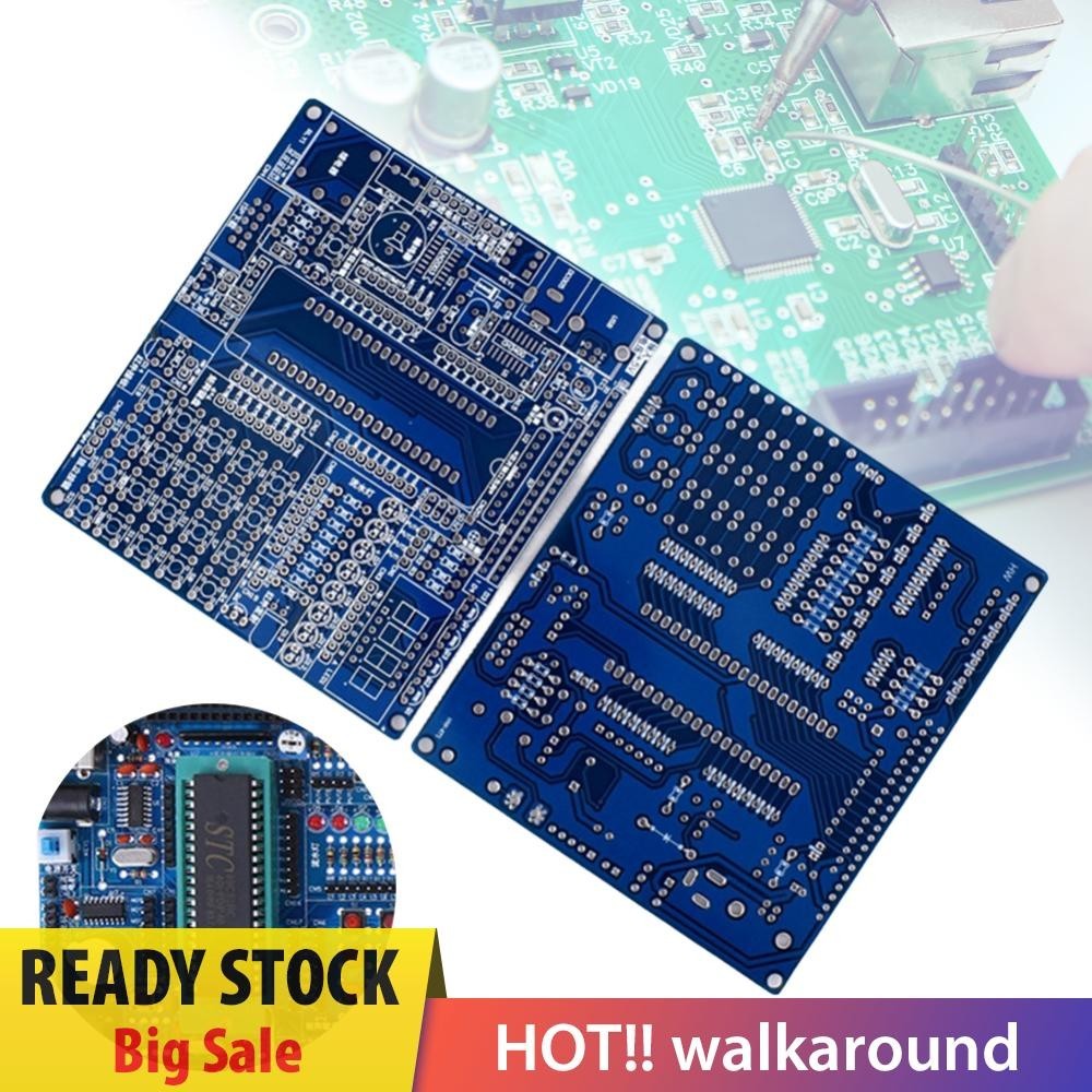 51 Bảng phát triển vi điều khiển STC89C52 Bộ phụ kiện bảng học tập DIY ...
