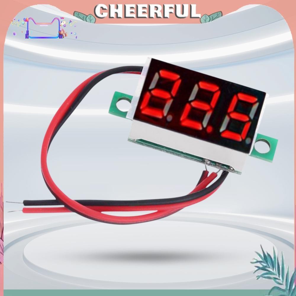 Vôn kế Mini kỹ thuật số LED 0,36 Inch DC 4,5V-30V Vôn Đồng hồ đo 2 dây | Shopee Việt Nam