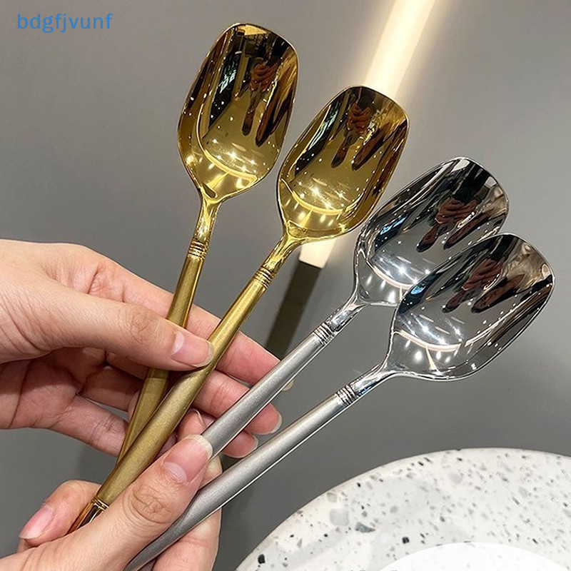 BDGF Tay Cầm Dài Đầu Vuông Thìa Đèn Lồng Thép Không Gỉ Dưa Hấu Thìa Dày ...