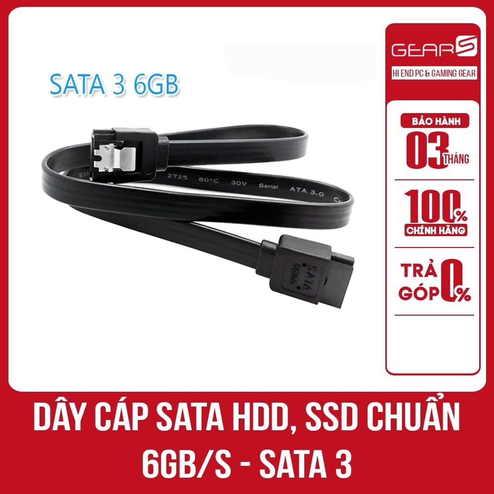 Dây Cáp Sata HDD, SSD Chuẩn 6Gb/s - Sata 3 | Shopee Việt Nam