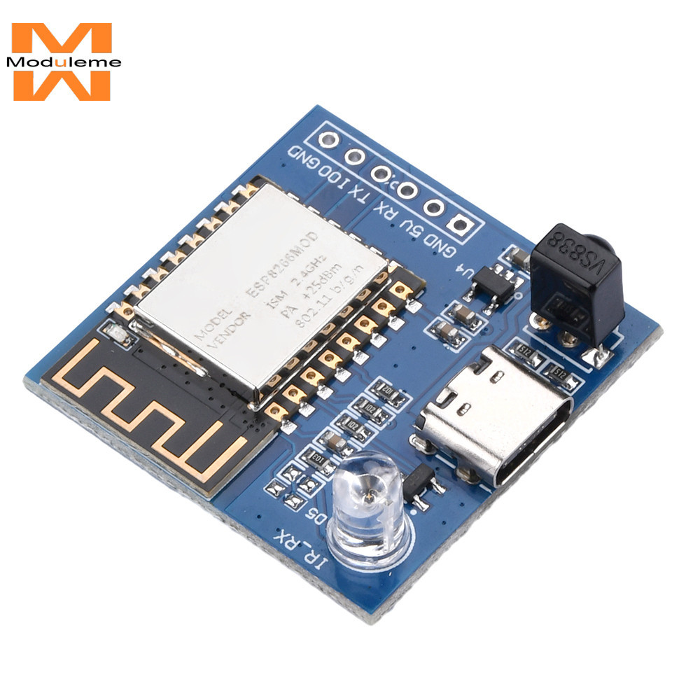 Esp8266 Phát xạ hồng ngoại và tiếp nhận NEC Command WIFI Mô-đun truyền động Bảng phát triển ESP ...