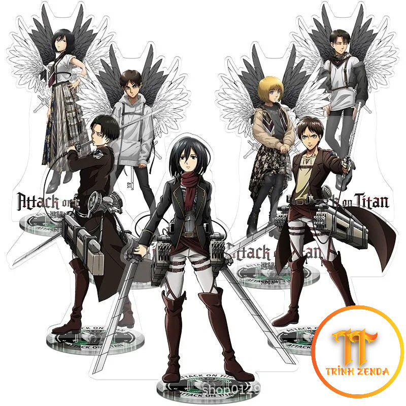 Mô hình Standee Anime Attack on Titan Acrylic Shingeki No Kyojin Levi ...