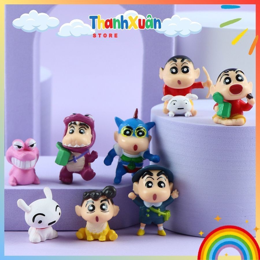 Mô hình Shin Chan cậu bé bút chì mini siêu dễ thương - figure chibi ...