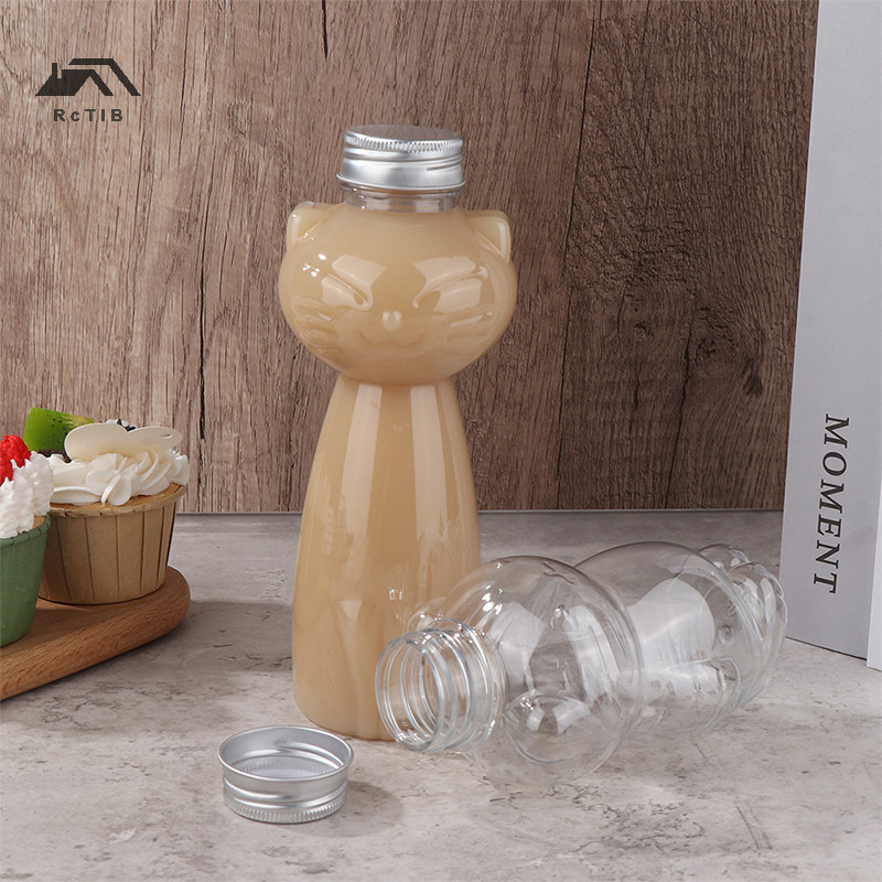 1 Chai Nước Tự Chế Nước Giải Khát Trong Suốt Chai PET Nắp Kín Chai Mèo ...