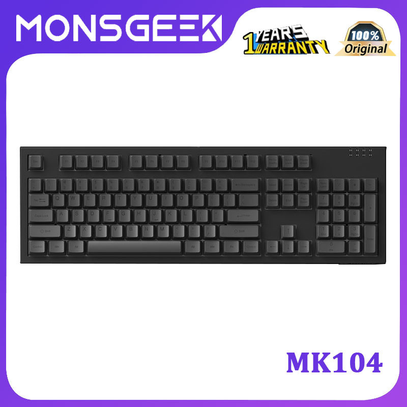 Monsgeek MK104 Bàn phím cơ chơi game thể thao điện tử có dây RGB ...