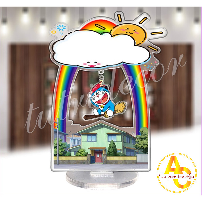 mô hình 2D, standee DORAEMON, móc khóa, standee mica anime hoạt hình dễ ...