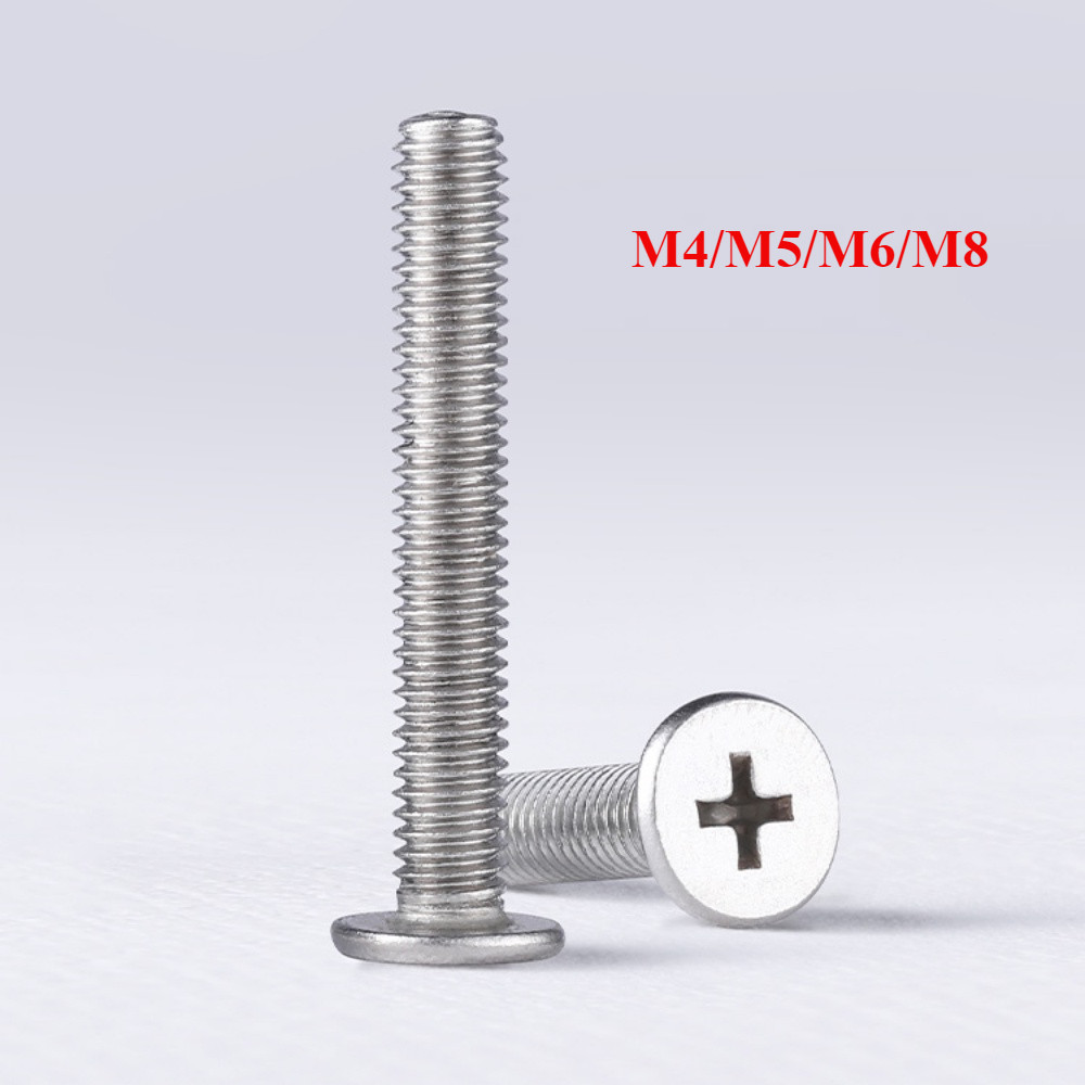 [Ymh1] Ốc vít INOX 304 đầu pake dẹp mỏng phẳng/Ốc vít Máy tính M4 / M5 / M6 / M8 | Shopee Việt Nam