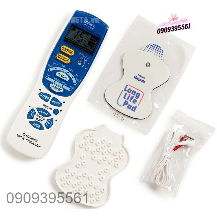 Máy Massage Xung Điện 2 Miếng Dán Omron HV-F128 (F-128) | (Mát xa, Massa) - BẢO HÀNH 2 NĂM ...