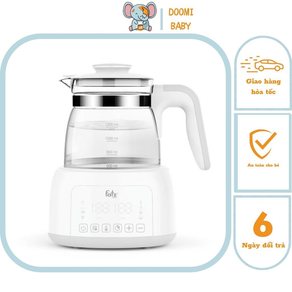 [Chính Hãng] Máy Đun Nước Và Hâm Nước Pha Sữa Điện Tử Quick 12 - Doomi ...
