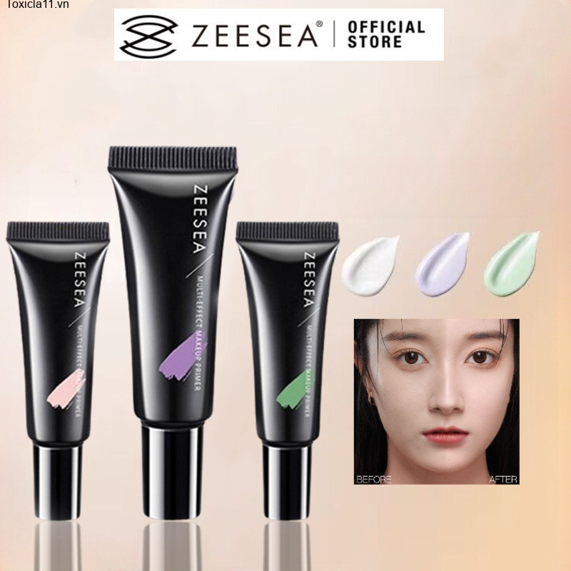 Kem lót trang điểm Zeesea màu Toxicla113, SPF 50 PA + + + Kem che khuyết điểm dạng lỏng tác dụng ...