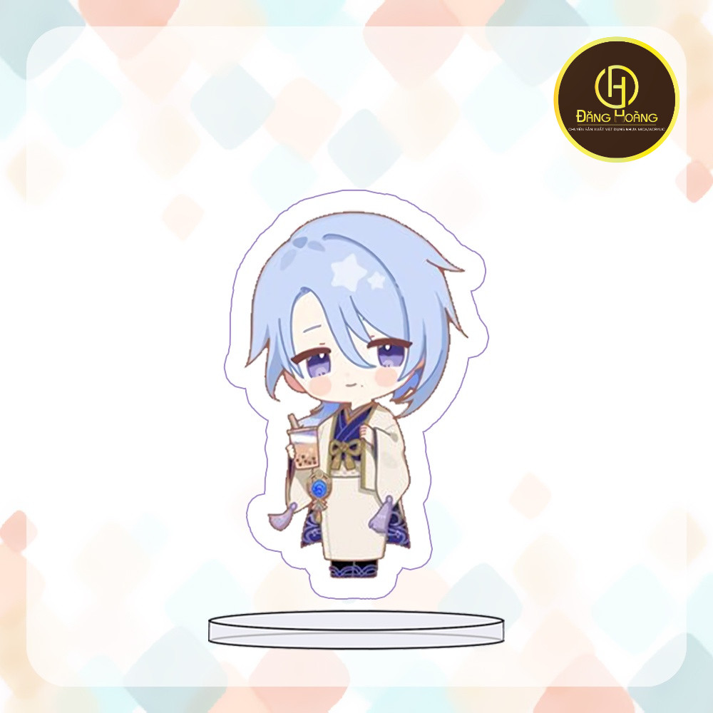 Standee mini in hình GENSHIN IMPACT x SWEET PARADISE INAZUMA + TAI THÚ ...