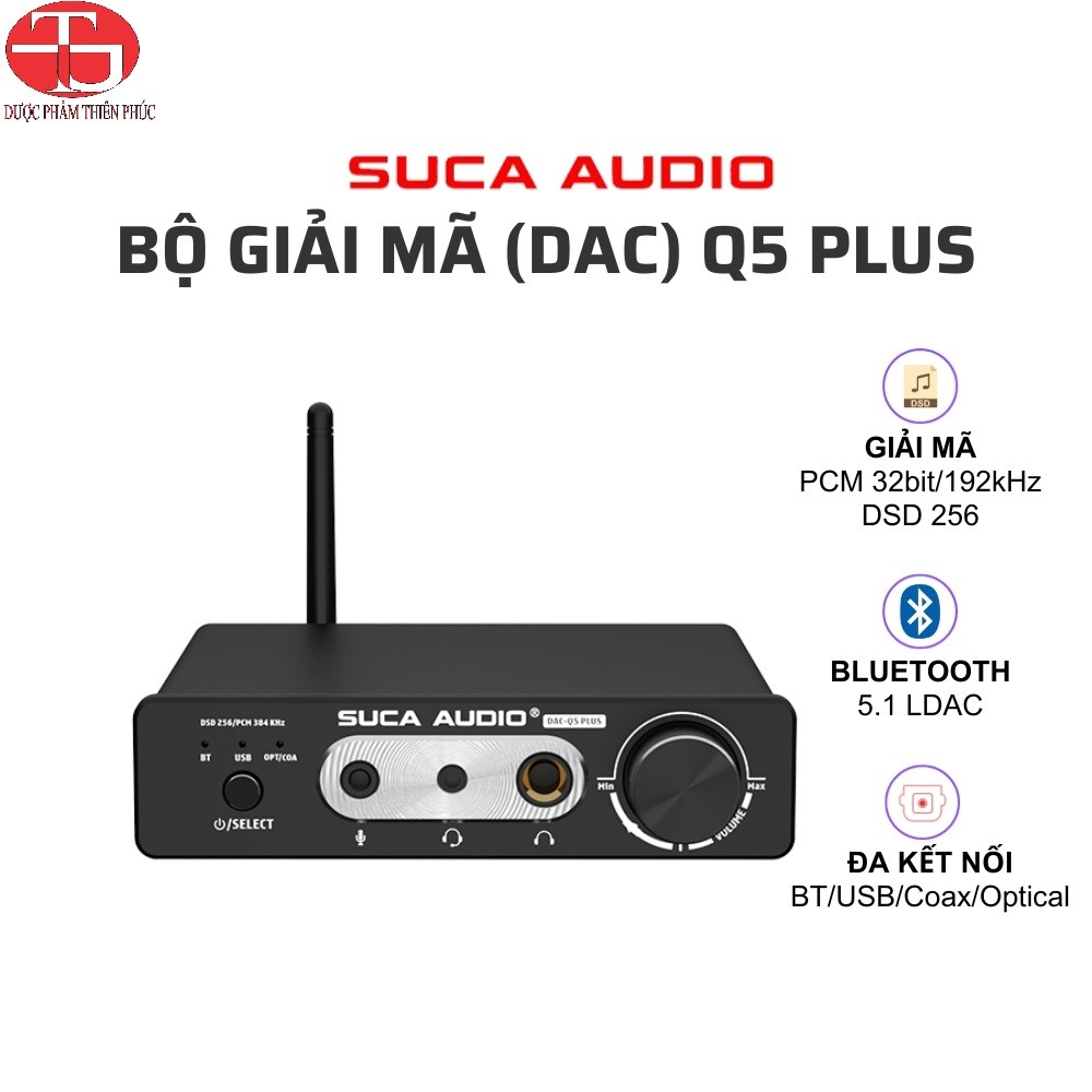[HCM] SUCA DAC Q5 PLUS- Hàng chính hãng - Audio chính hãng | Shopee Việt Nam
