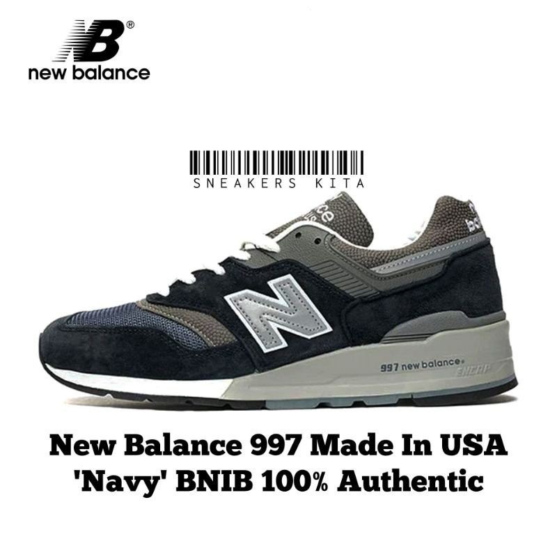 Giày thể thao New Balance 997 USA Navy m997nv nguyên bản 100% giày thể ...