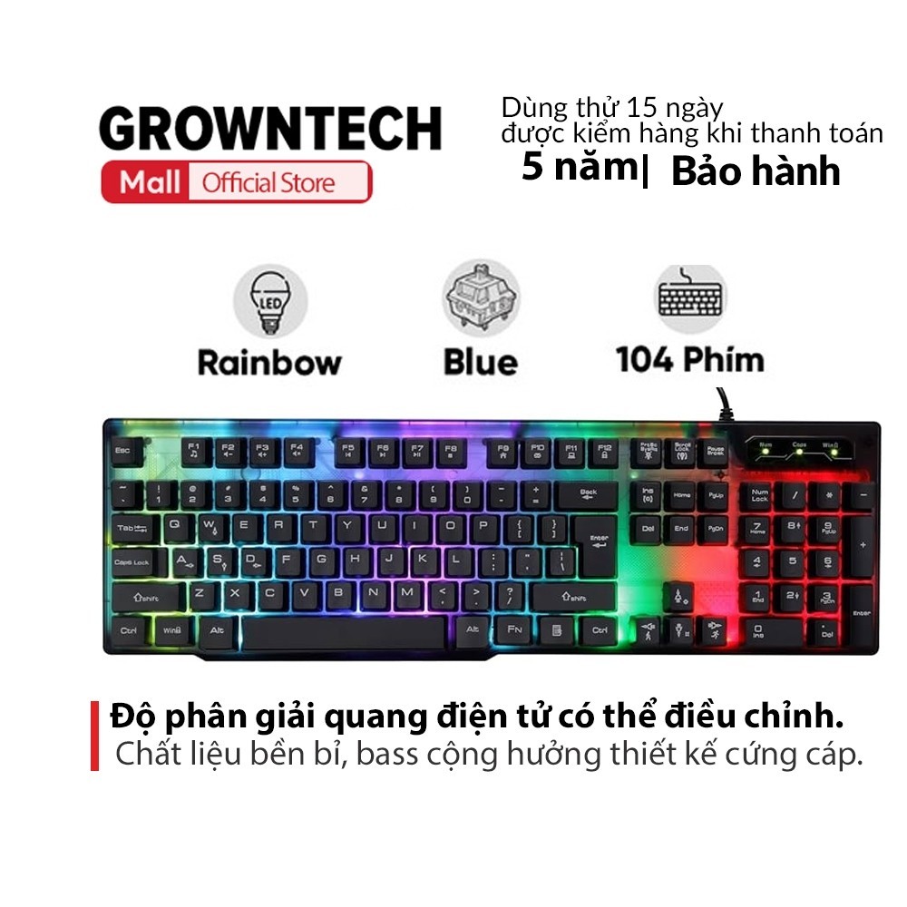 Bàn Phím Giả Cơ Máy Tính Chính Hãng DEIOG M707 Gaming LED 7 Màu Có Dây ...