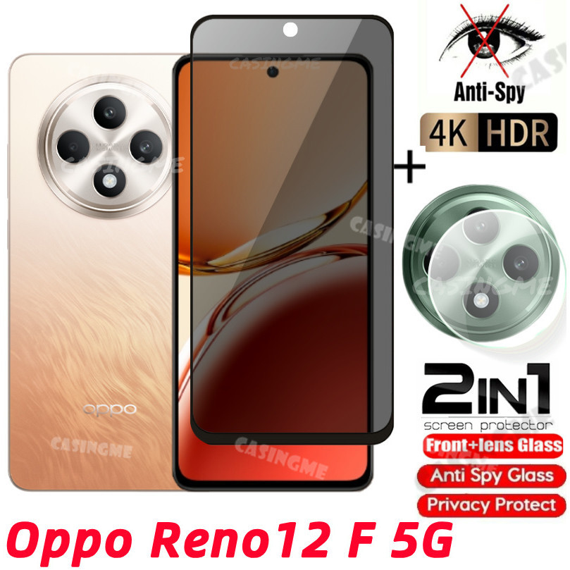 Oppo Reno12 F 5G 2024 Kính Cường Lực Riêng Chống Gián Điệp Full Cover Bảo Vệ Màn Hình Chống Peek ...