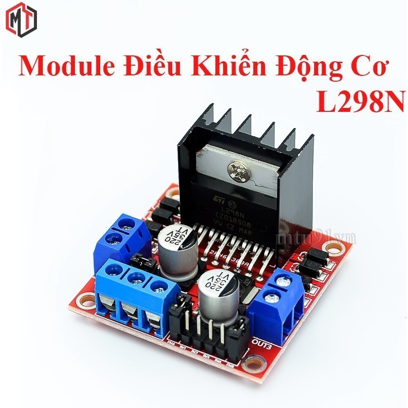 050 Module Điều Khiển Động Cơ L298N | PWM | Mạch Cầu H L298 | Shopee ...