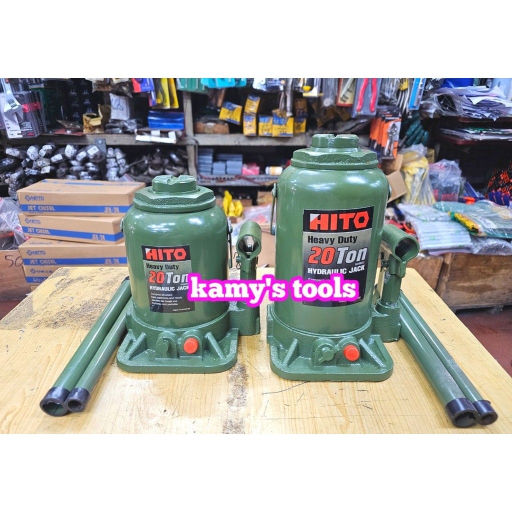 Kích con đội thủy lực 20 tấn thấp và cao Hito | Shopee Việt Nam