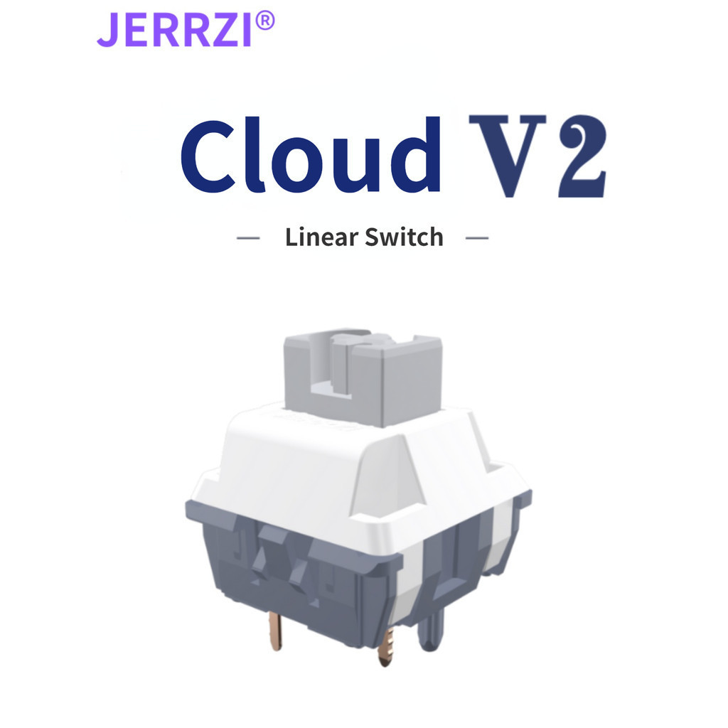 JERRZI Cloud V2 Công tắc tuyến tính được bôi trơn nhiều hơn với cột dẫn hướng ánh sáng Chất ...