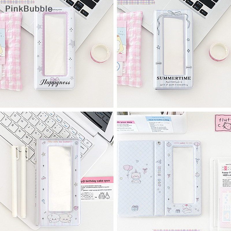 Pinkbubble Ins Thẻ Ảnh Chất Kết Dính Sách Cho 2x6 Inch Photocards Album Ảnh Đựng Thẻ Thu Thập ...