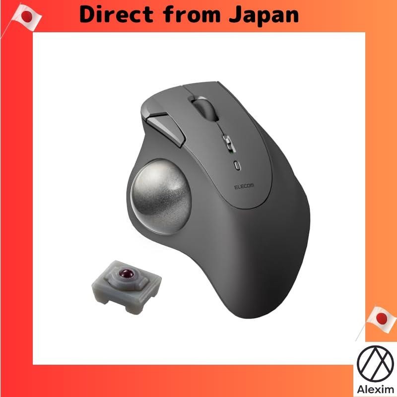 [Direct from Japan]Elecom Wireless Trackball Mouse IST Bluetooth Thumb ...