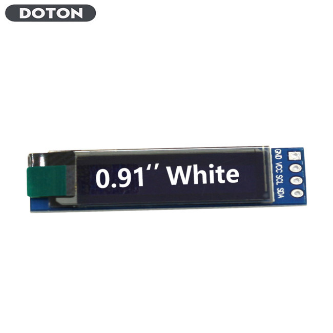 Màn hình Lcd Oled 0,91 Inch Mô-đun hiển thị ba màu Iic Tương thích với ...