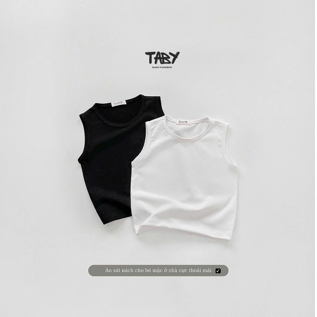 [TABY] Áo ba lỗ cotton basic, chất liệu thun co giãn siêu thoáng mát ...