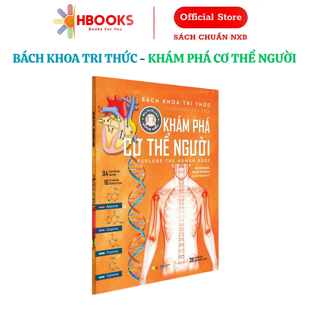 Sách Bách Khoa Tri Thức - Khám Phá Cơ Thể Người - Explore The Human ...