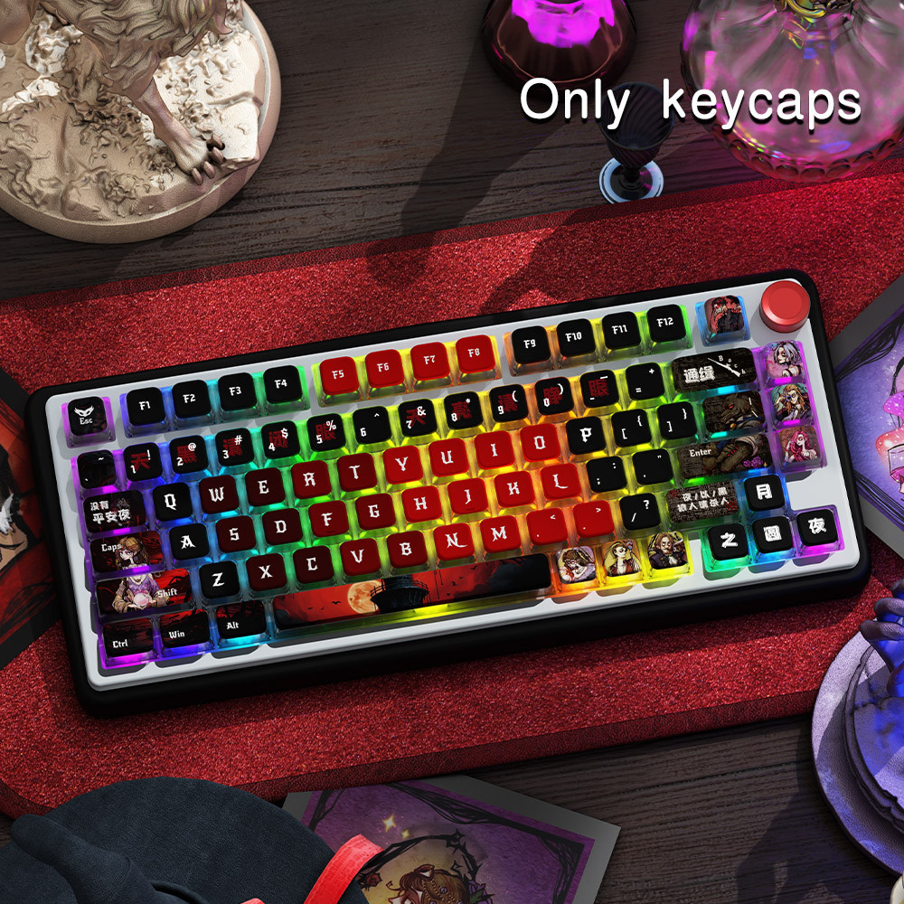 Người sói giết chủ đề Keycaps MSA Profile Keycap cá nhân cho bàn phím ...