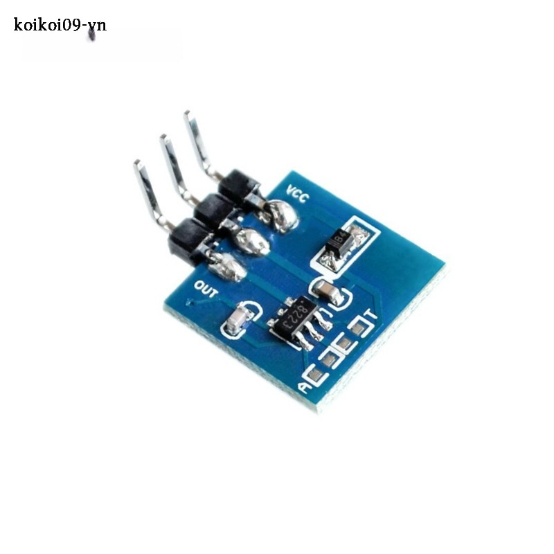 Bộ 1 / 5 module công tắc cảm ứng tự khóa điện dung TTP223 2.5 - 5.5V ...