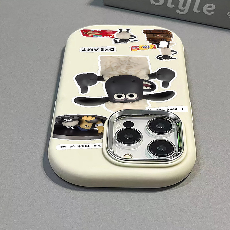 Ốp Điện Thoại Little Lamb Sean Dễ Thương Tương Thích Cho IPhone ...