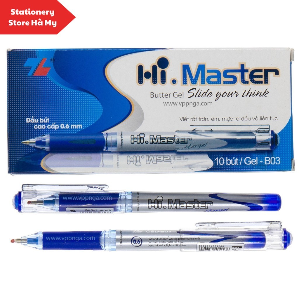 Bút Hi Master Thiên Long GEL-B03 0.6mm (1 Cây) | Shopee Việt Nam